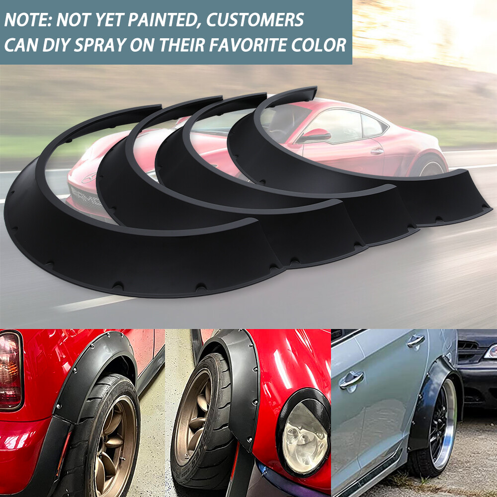 Fender Flares Extra Wide Body Wheel Arches Kit For Mini Cooper S R53 ...