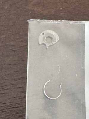 VINTAGE CLICK & SPRING , NO SCREW FOR 16 SIZE HAMILTON 992B | eBay