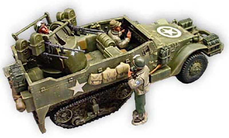 King and Country #KC-DD035 M-16 Quad 50 Halftrack (4pcs.) | eBay