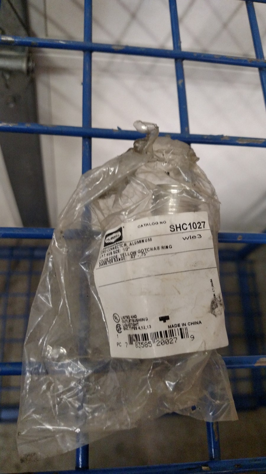 HUBBELL SHC1027 1/2" CORD CONNECTOR | eBay