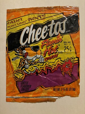 Vintage Hot Cheeto Bag from the 90s - Rare Collectible | eBay