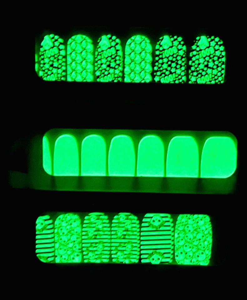 Color Street HALLOWEEN 2019, Literally Dead, Hex Girlfriend, Free Glow ...