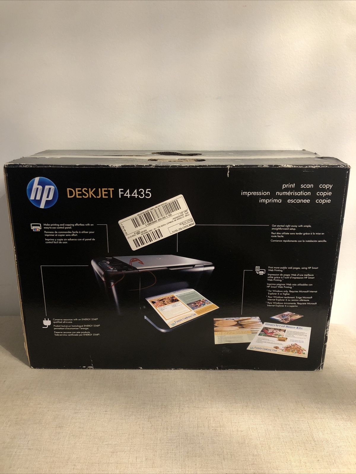 HP Deskjet F4480 All-In-One Inkjet Printer for sale online | eBay