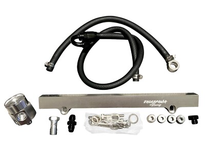 Billet High Flow Fuel Rail Upgrade Kit FPR MK4 VW Audi 1.8T Jetta GTI ...