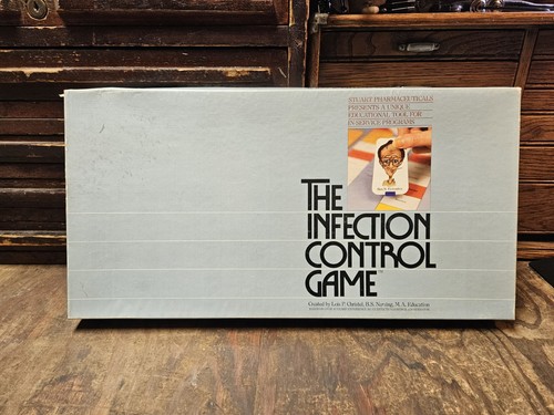 Rare -1984 BOARD GAME (The Infection Control Game.) Good Used Condition ...