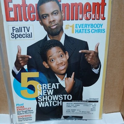 October 21, 2005 issue of Entertainment Weekly Chris Rock #369 AZ | eBay