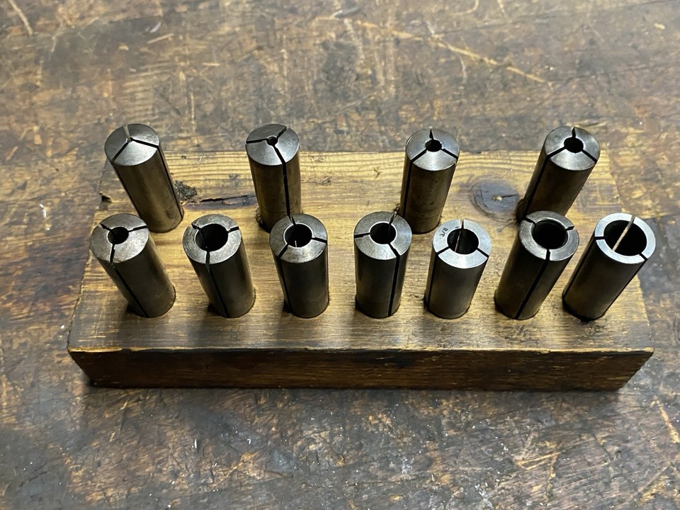 Vintage Atlas / Craftsman 6″ Lathe MT2 Collet Set, Used | eBay