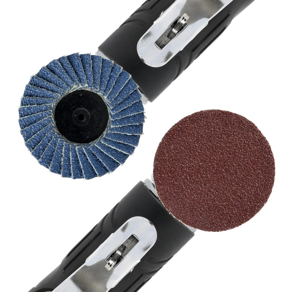 1/4 Inch Angle Air Die Grinder, Mini Angle Air Grinder With 9 Pcs 2 ...