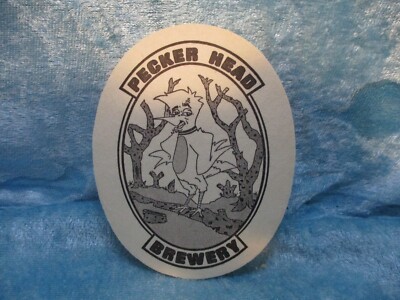 Pecker Head Brewery Beer Coaster | eBay
