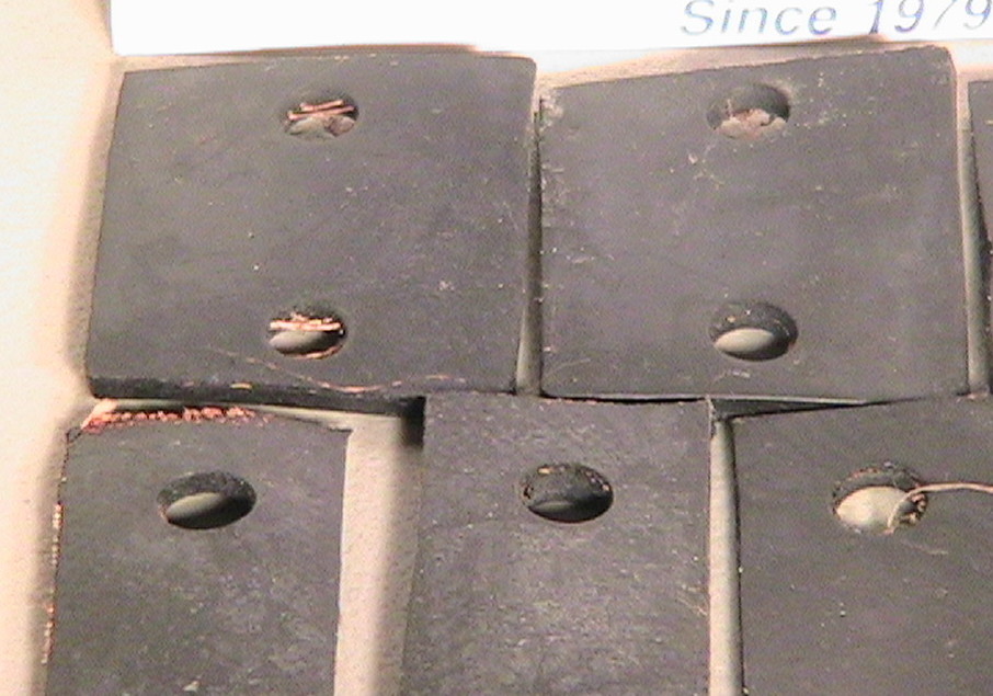 1928-1931 Model A Ford Body to Frame Rubber Body Block Mounting Pad Set ...