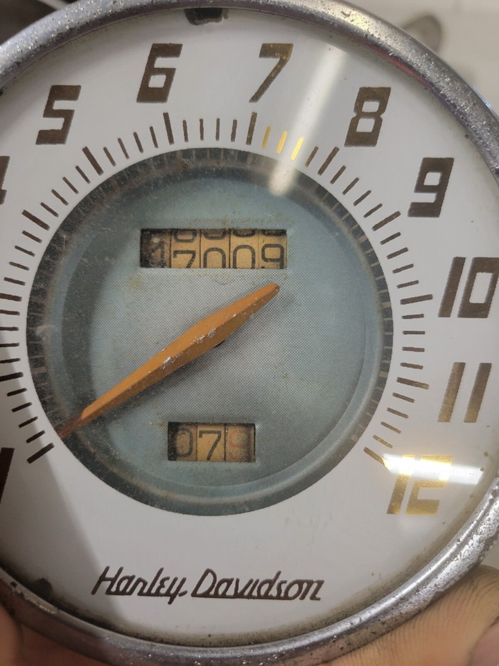 1953-1955 Harley Davidson Panhead Speedometer And Dashboard Assembly | eBay