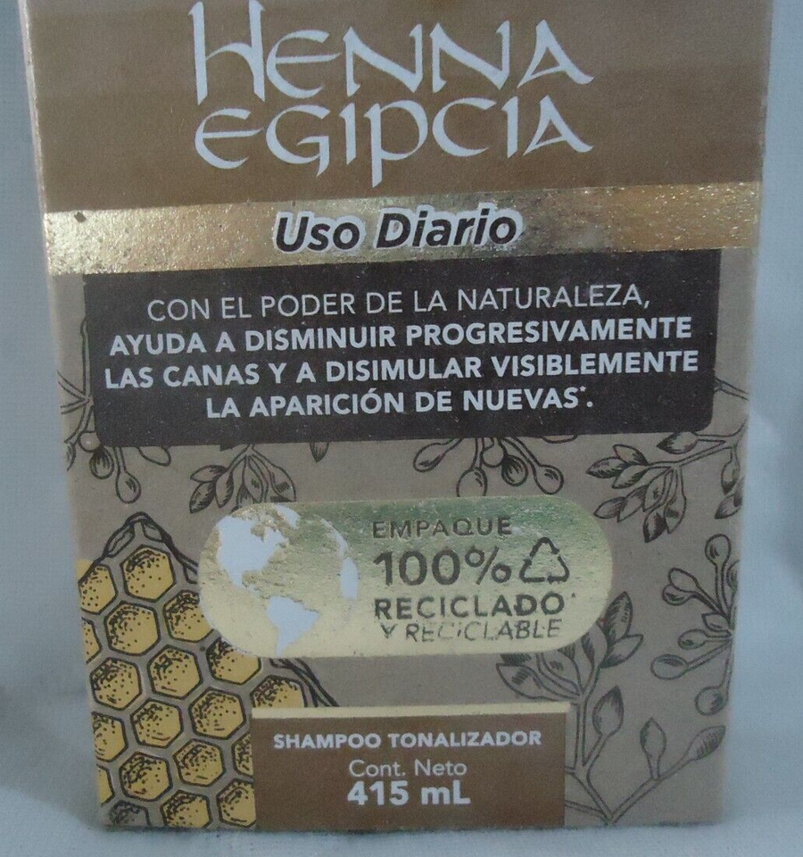 Tio Nacho Henna Egipcia Shampoo Anti-Caida Anti-Canas 415mL/14.03 oz ...