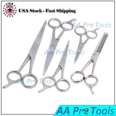 Hair Cutting Scissors Barber Shears - ICE Tempered 4 Sizes to Choose ...