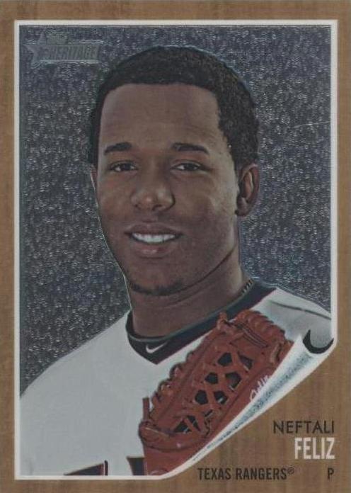 2011 Topps Heritage - Chrome Neftali Feliz #C63 /1962 for sale online ...