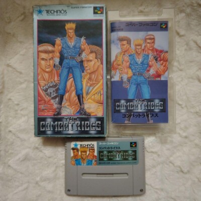 The Combatribes SuperFamicom SNES SHVC-CR 1992 NTSC-J Nintendo Technos ...