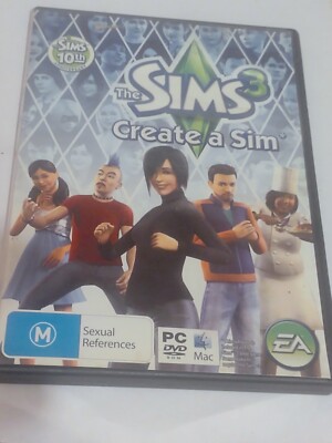 THE SIMS 3, CREATE A SIM, 10TH ANNIVERSARY, PC ,DVD, MAC, RATED M. | eBay