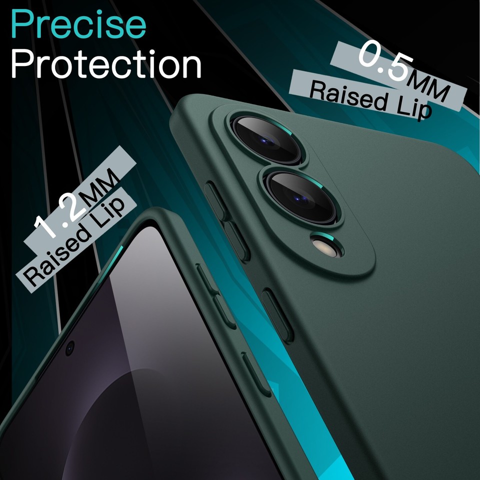 JETech Slim Fit Case for Samsung Galaxy S25 Edge, Camera Lens Full ...