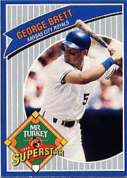 B2972- 1992 Mr. Turkey Superstars BB Card #s 1-26 -You Pick- 15+ FREE ...