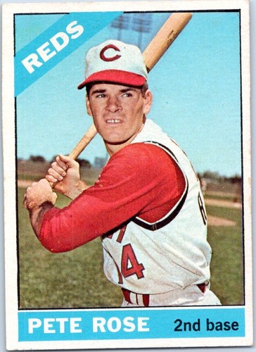 1966 Topps # 30 Pete Rose Reds W191 | eBay