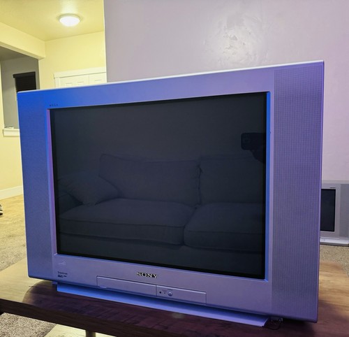 Sony Trinitron WEGA KV-27FS120 27" CRT TV 2004 With Remote Control | eBay