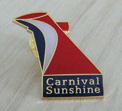 CARNIVAL CRUISE LINES SUNSHINE lapel PIN | eBay