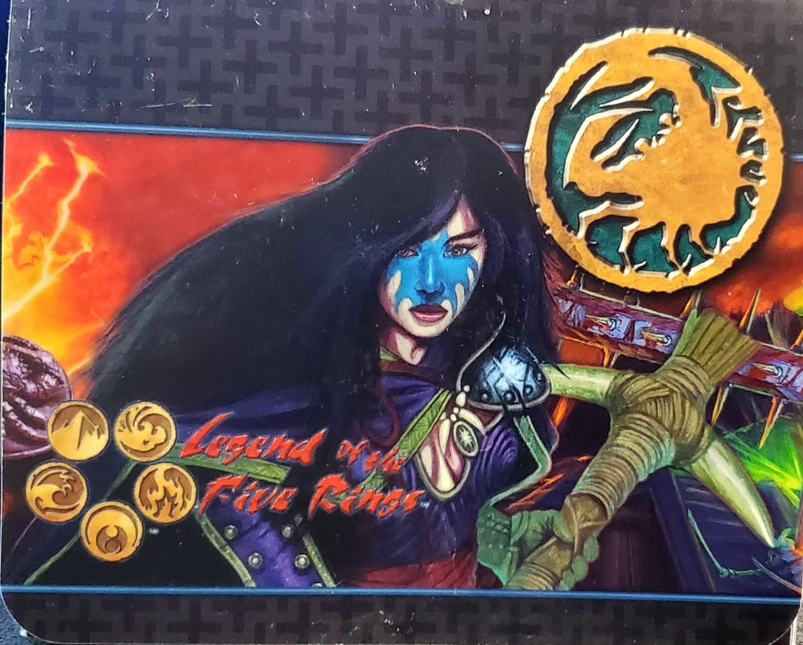 L5R Clan Deck Box Vintage OOP for Legend of the Five Rings LCG CCG ...