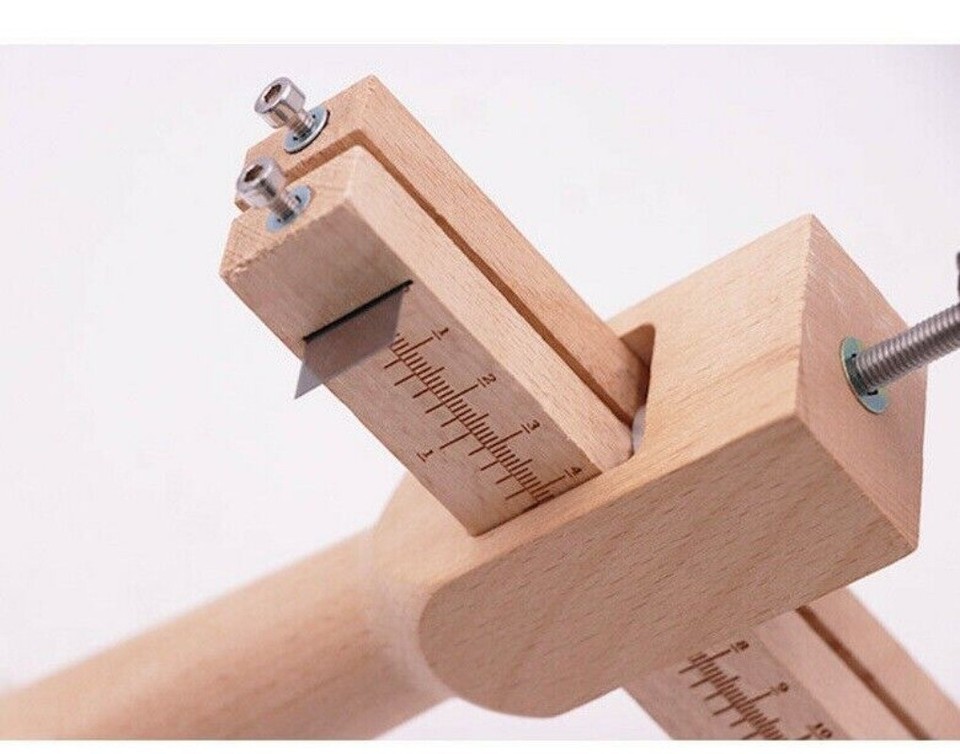 Professional Wood Adjustable Strip Strap Cutter Craft Tool Leather Hand ...