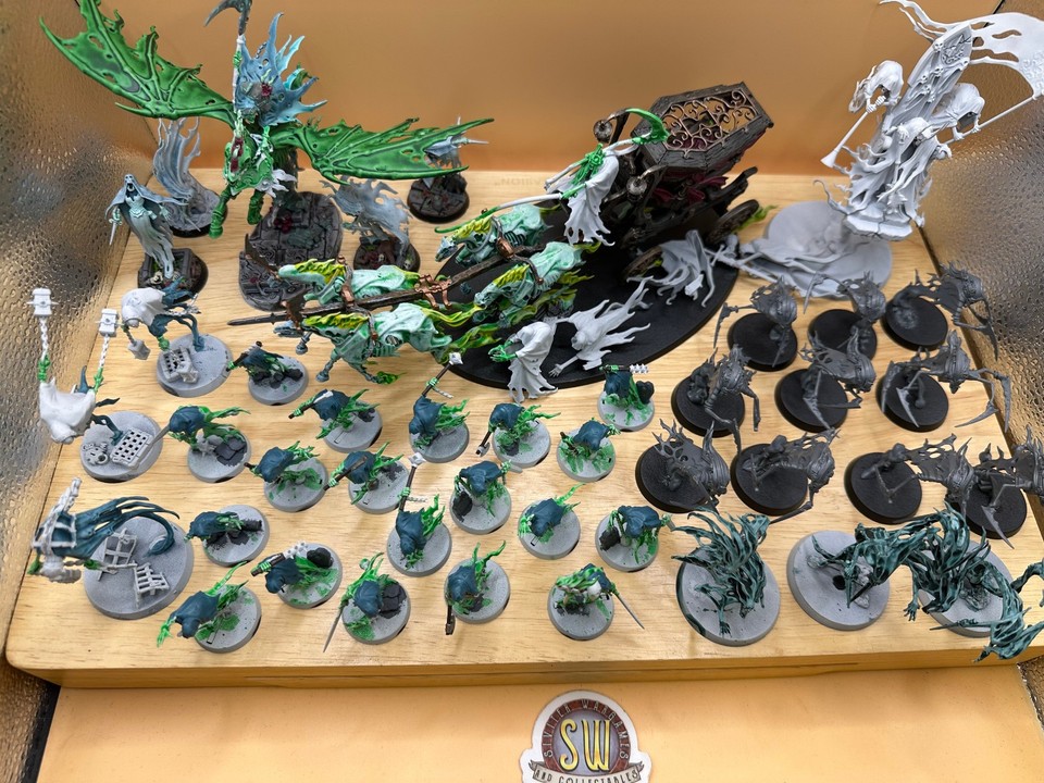 AOS Warhammer Age Of Sigmar Nighthaunt Army Games Workshop Undead Black ...