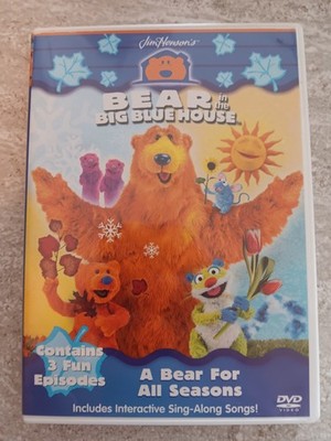 Bear In The Big Blue House A Bear For All Seasons DVD Used Jim Henson ...