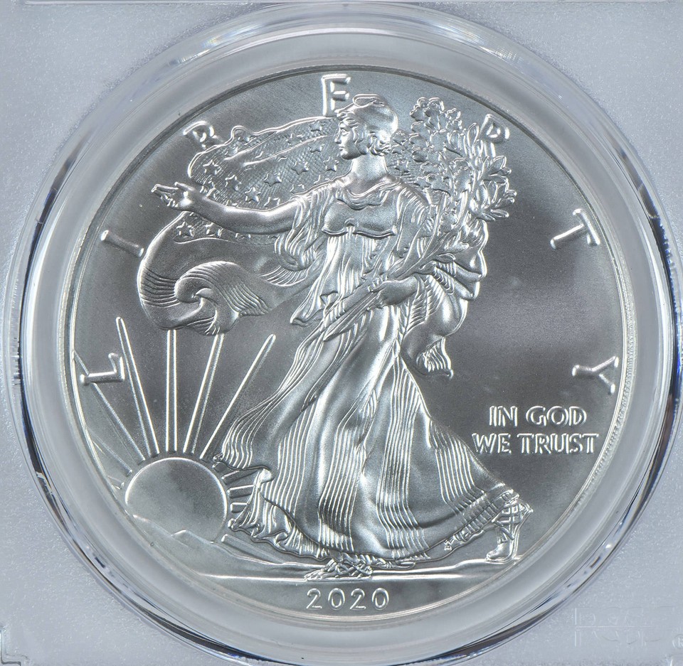 2020 American Silver Eagle Jim Peed FDOI MS70 PCGS *9751 | eBay