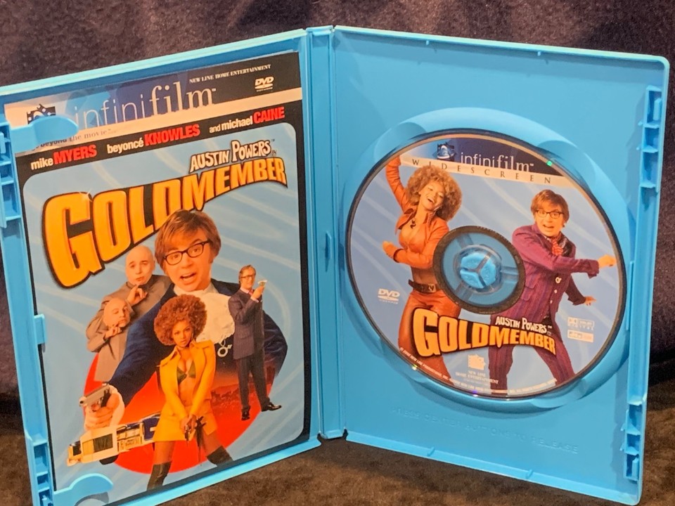 AUSTIN POWERS In GOLDMEMBER (DVD, 2002 , Infinifilm) *Mike Myers ...