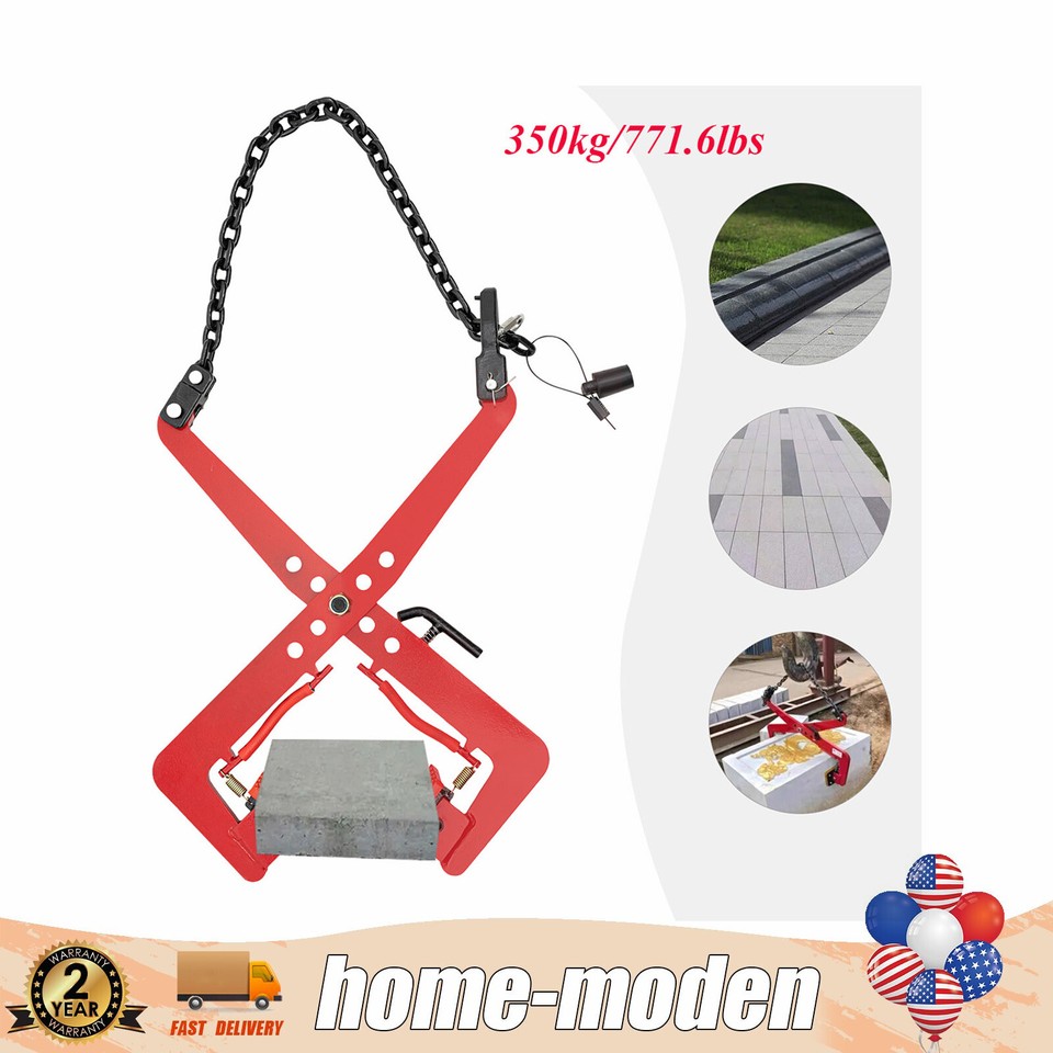 350KG Industrial Vertical Plate Lifting Clamp Steel Heavy Duty Lifting ...