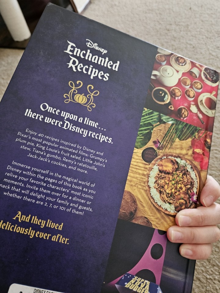 Disney Enchanted Recipes Cookbook by Thibaud Villanova (2022, Hardcover ...