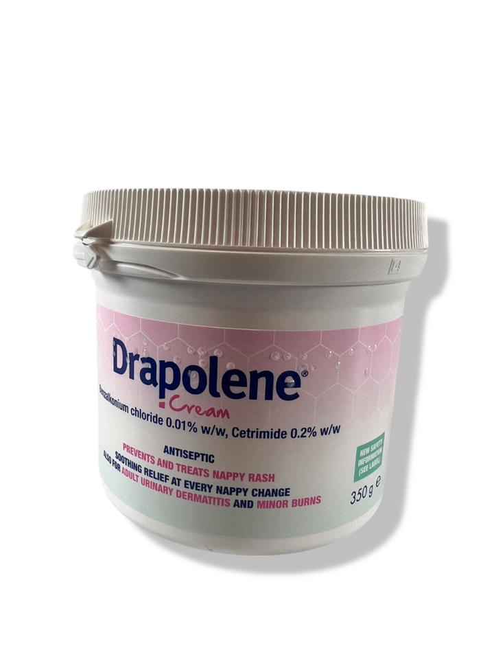 Drapolene Cream 350g-Treats Nappy Rash/Incontinence Dermatitis/Minor ...
