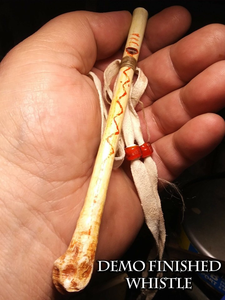 Native American Eagle Wing Bone Replica Whistle 6 inch VIDEO DIY | eBay