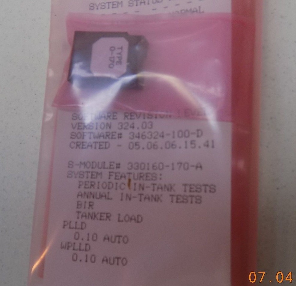 Veeder-Root TLS-350 SEM 330160-170 BIR, TLC, Base Compliance for WPLLD ...