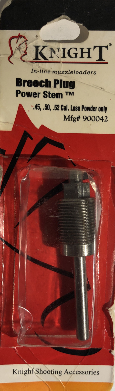 Knight Power Stem Breech Plug #900042 .45, .50, .52 CAL,DISC Extreme ...
