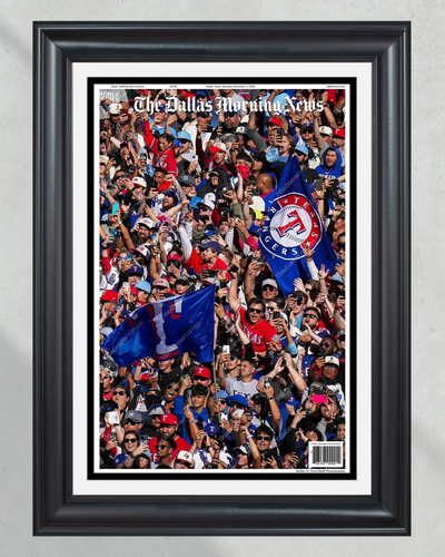 2023 Texas Rangers World Series Champions Parade - Framed Commemorative ...