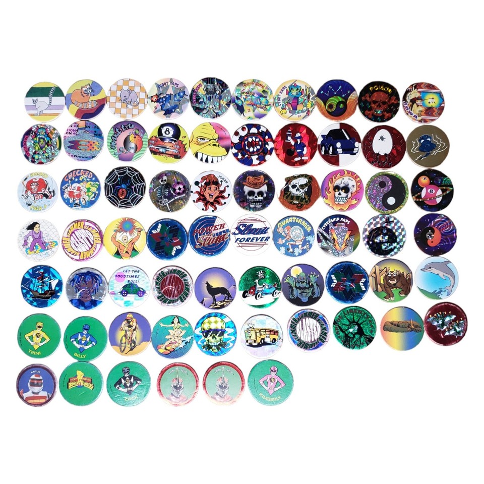Lot Of Over 200 Vintage 90s Pogs Collection | eBay