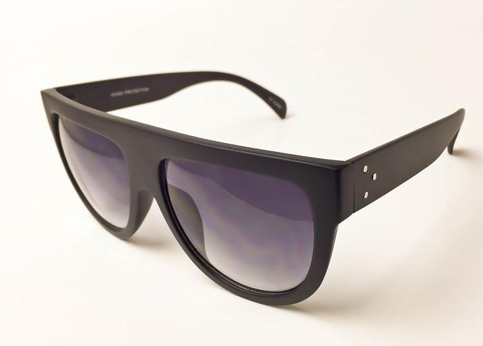 Retro Shade Glossy Ombre Gradient Flat Top Teardrop Fashion Designer ...