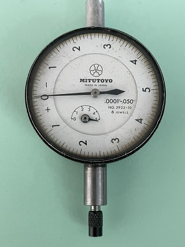 MITUTOYO # 2923-10 Dial Indicator .0001" x .050 Graduations Travel, | eBay