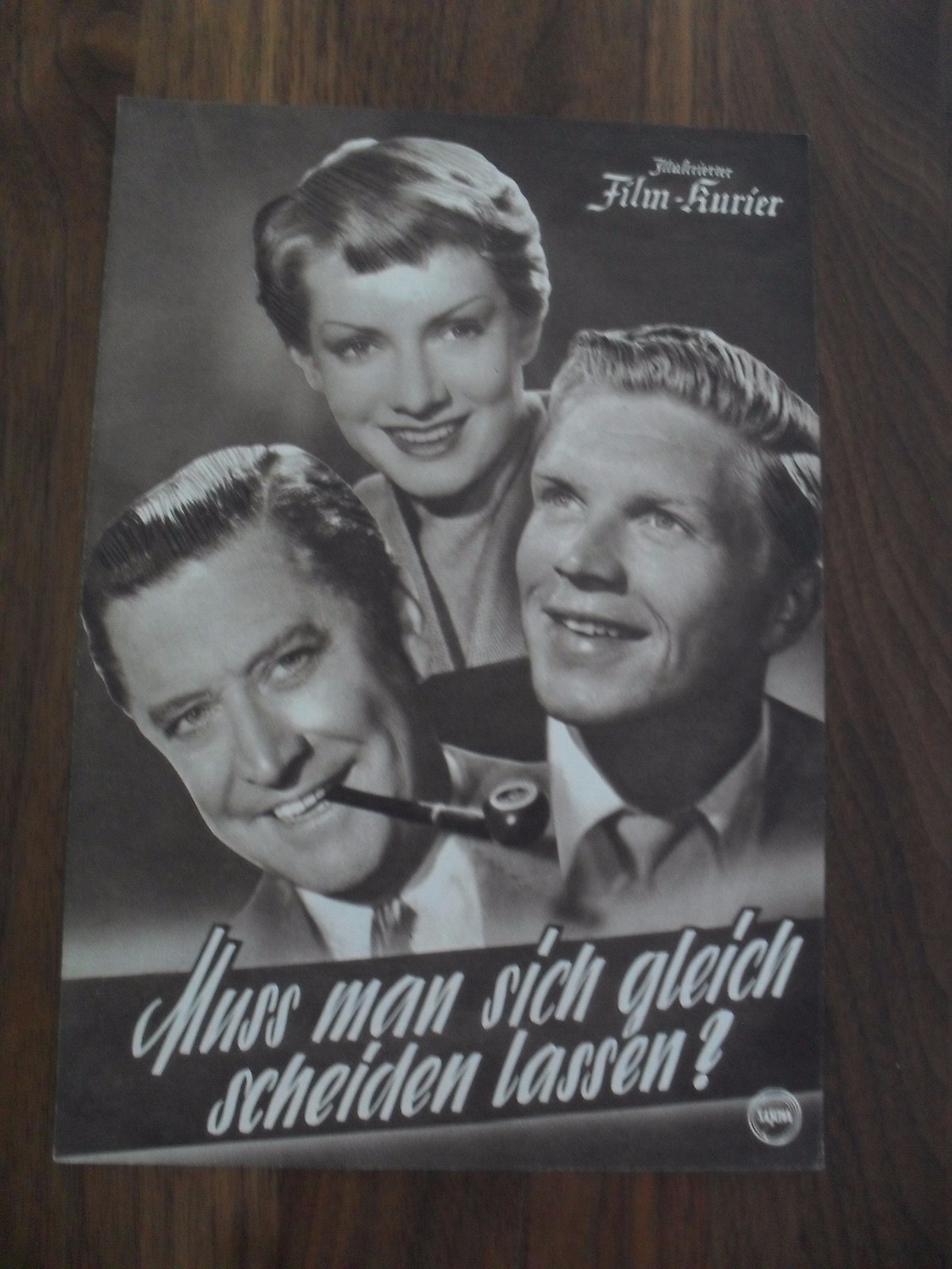 Muß man sich gleich scheiden lassen? (1953) – Wikipedia
