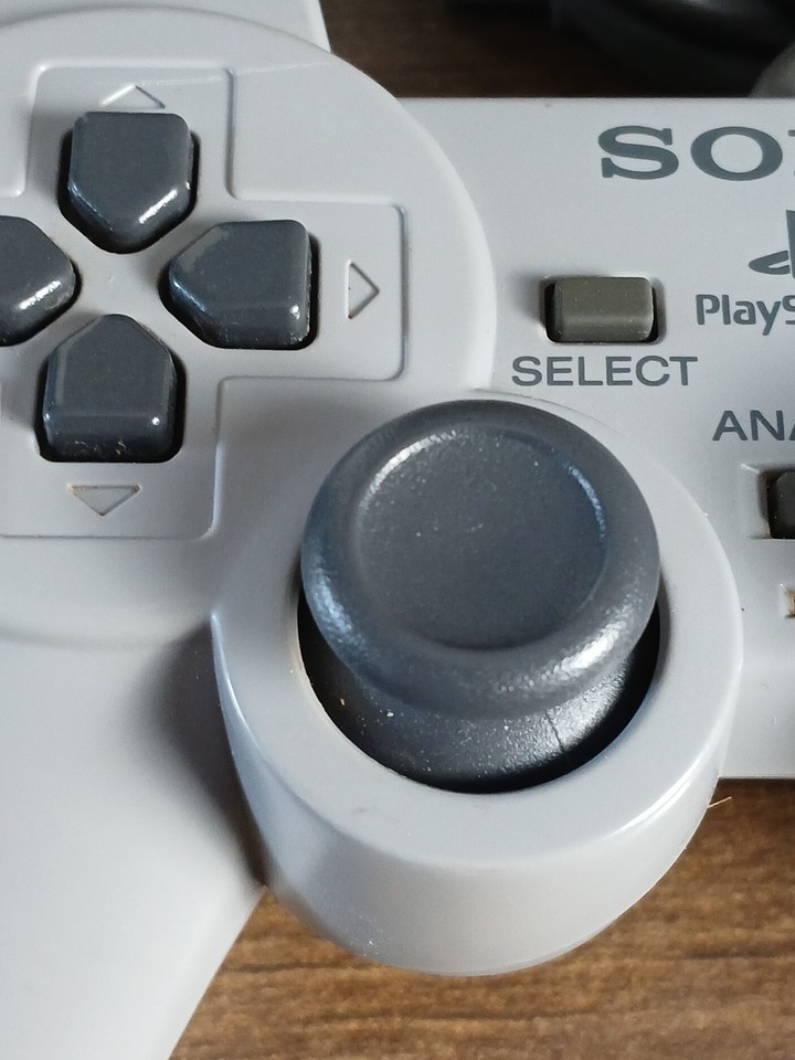 Sony PlayStation PS1 Concave DualShock Controller SCPH-1180 Tested ...