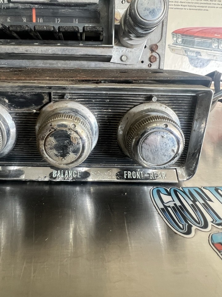 1967 Chevrolet Impala AMFM Radio Multiplex Caprice Belair | eBay