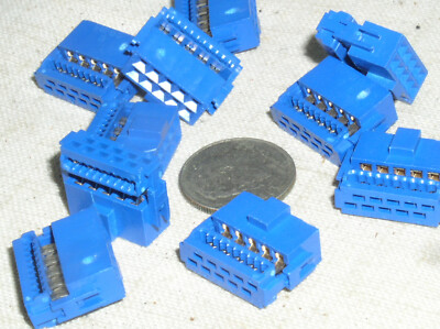 10 BERG FCI AMPHENOL 66900-310LF RIBBON CONNECTOR 10 POS POSITION ...