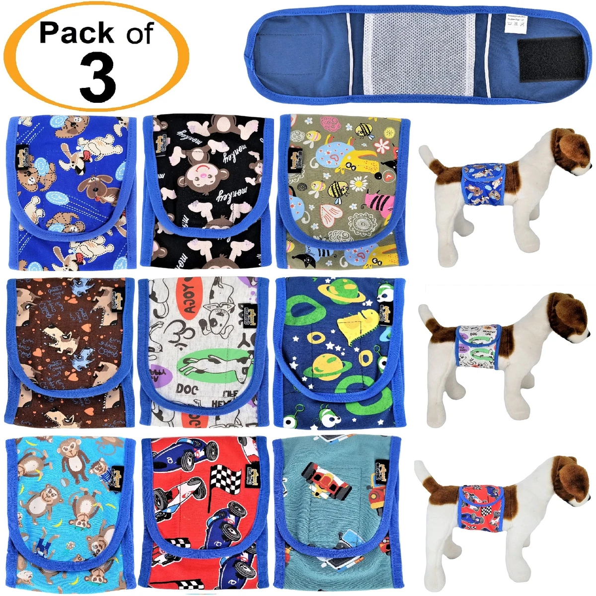 Boy Dog Belly Bands