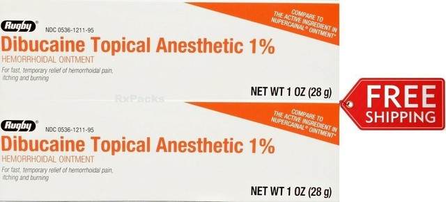 Dibucaine Ointment 1% Hemorrhoidal & Topical Analgesic - Nupercainal ...