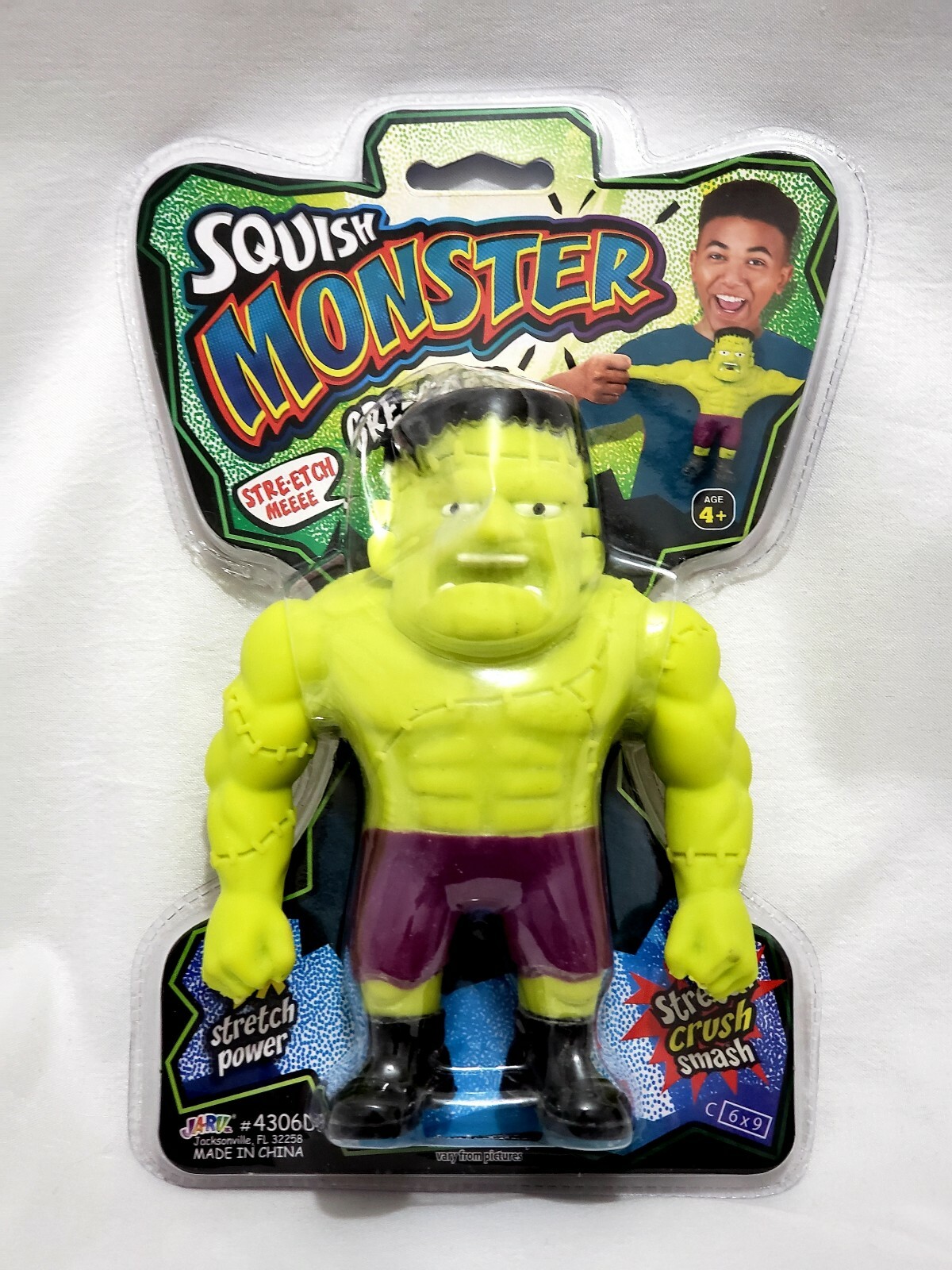 SQUISH MONSTER GRE-GORY FRANKENSTEIN TOY - 4X STRETCH POWER | eBay