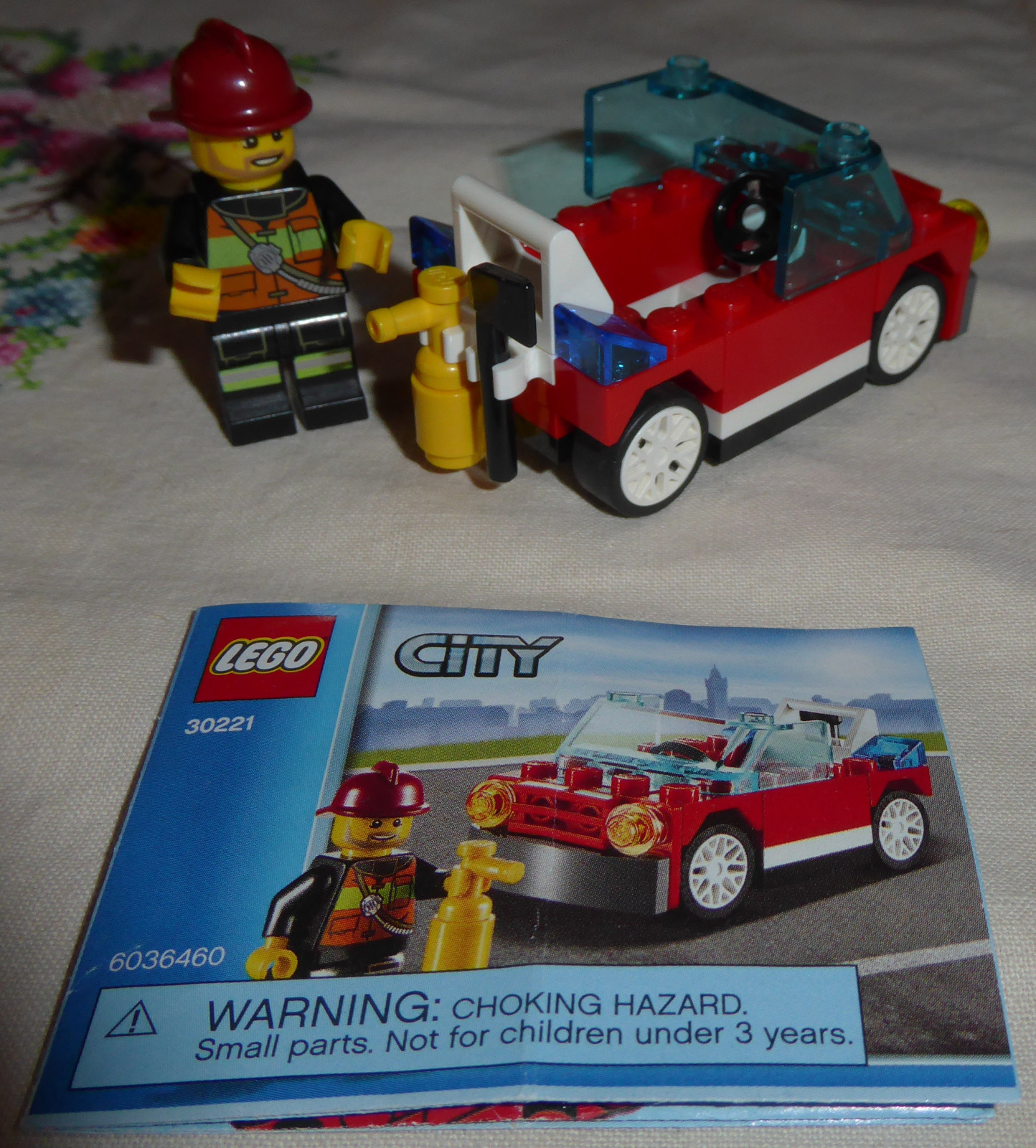 LEGO - Ville - Voiture de feu - #30221 - Complet / Retraité | eBay