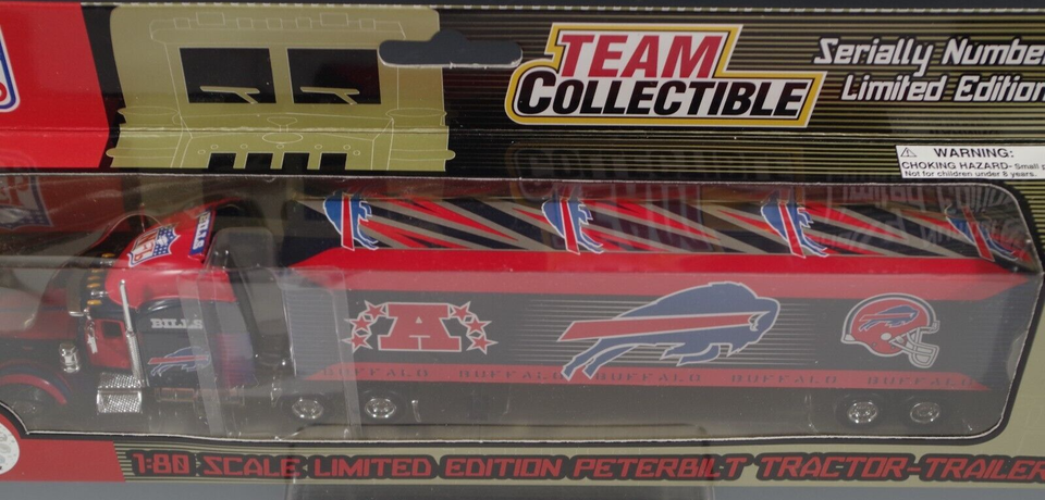 FLEER COLLECTIBLES BUFFALO BILLS NFL TRUCK DIE CAST 1/80 SCALE NIB | eBay